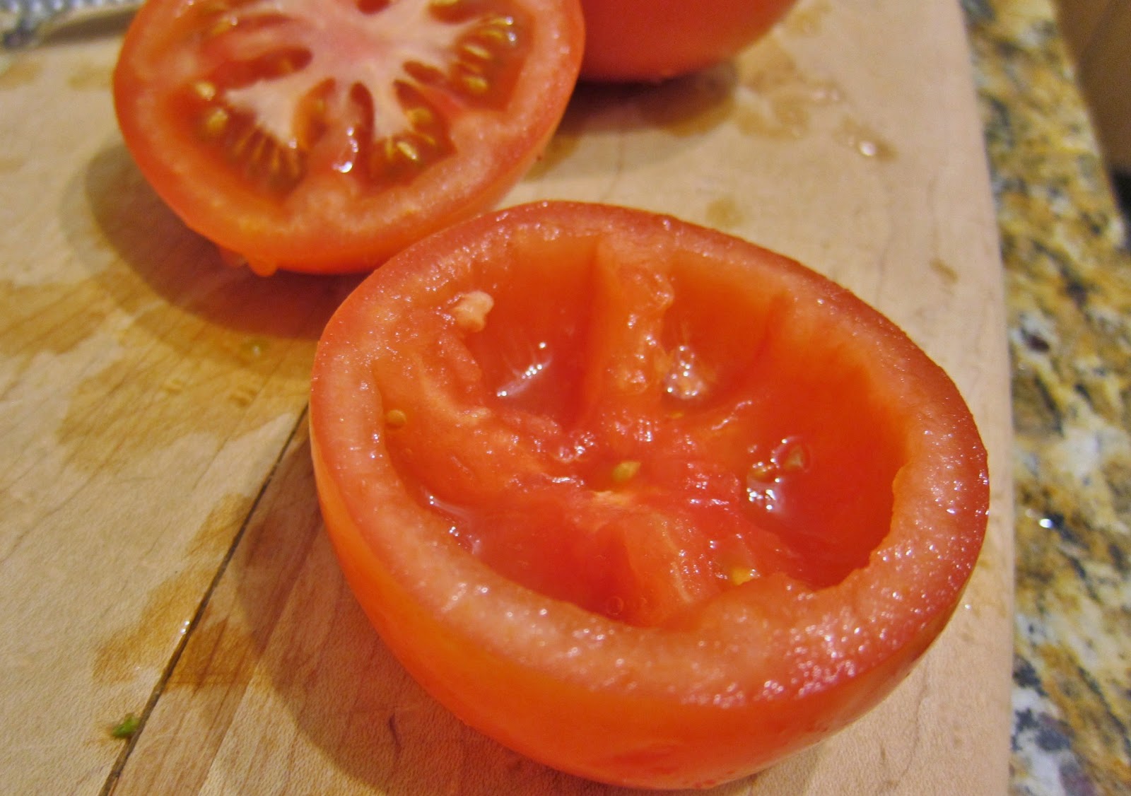 The Vegan Chronicle: Roasted Tomatoes with Shallots and Herbs