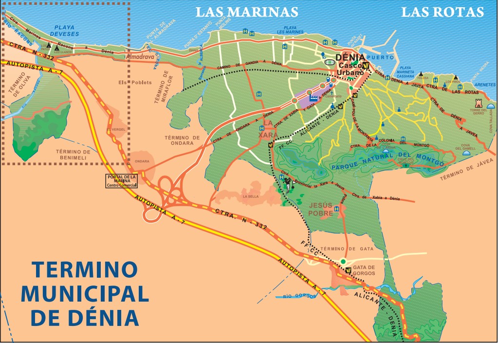 Vacaciones en Denia - Playa y Montaña: Denia Playa - Disfruta del mar ...