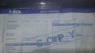 Cara Mencairkan Giro BCA - Maraska