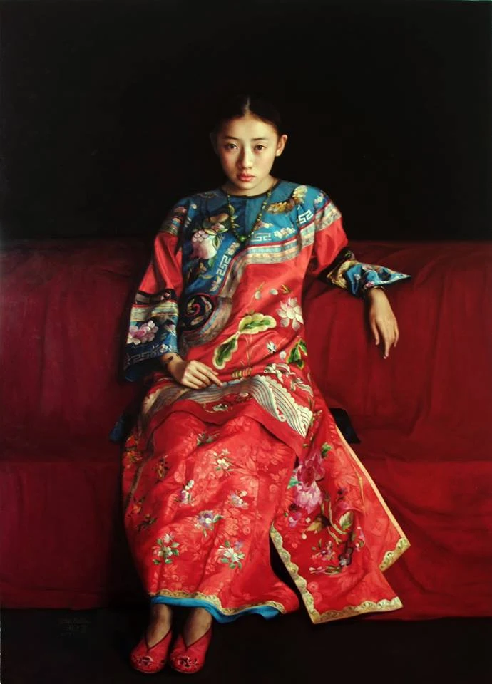 Zhao Kailin 赵开霖, 1961 | Figurative /Portrait painter | Tutt'Art ...