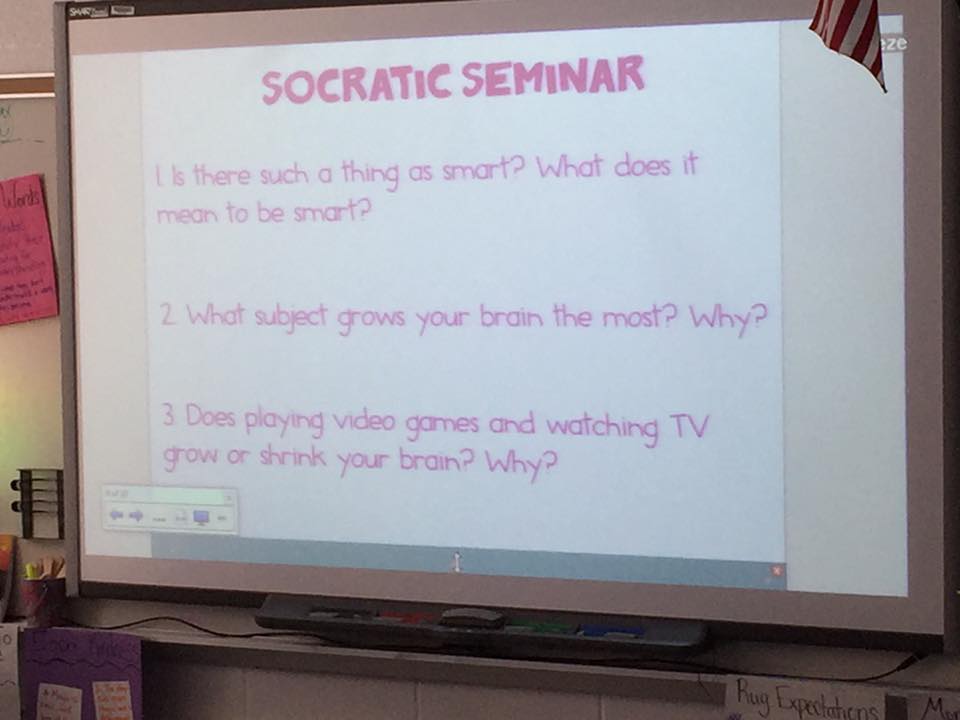 Socratic Seminars in Grade School