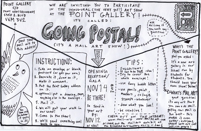 Point Grey Artwork!: GOING POSTAL