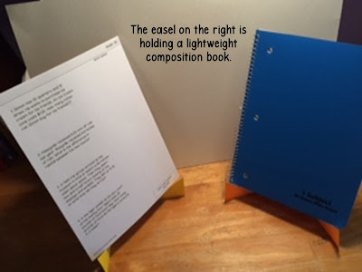 Growing Grade by Grade: Make A Tabletop Easel: Quick, Cheap, Easy!