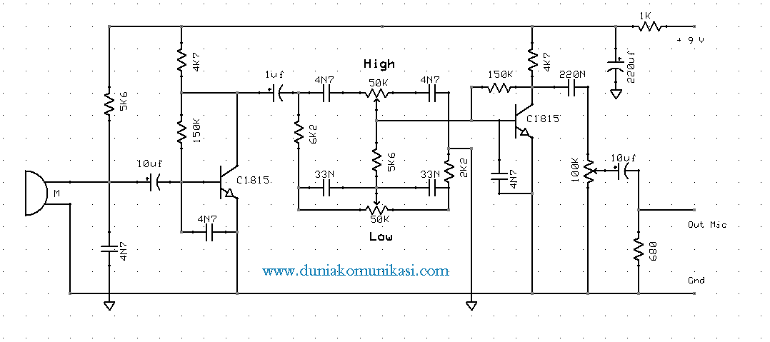 Orari Lokal Jember Skema: Mic Compressor Sederhana