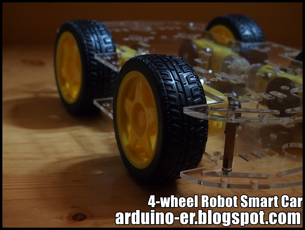 Arduino-er: 4-wheel Robot Smart Car