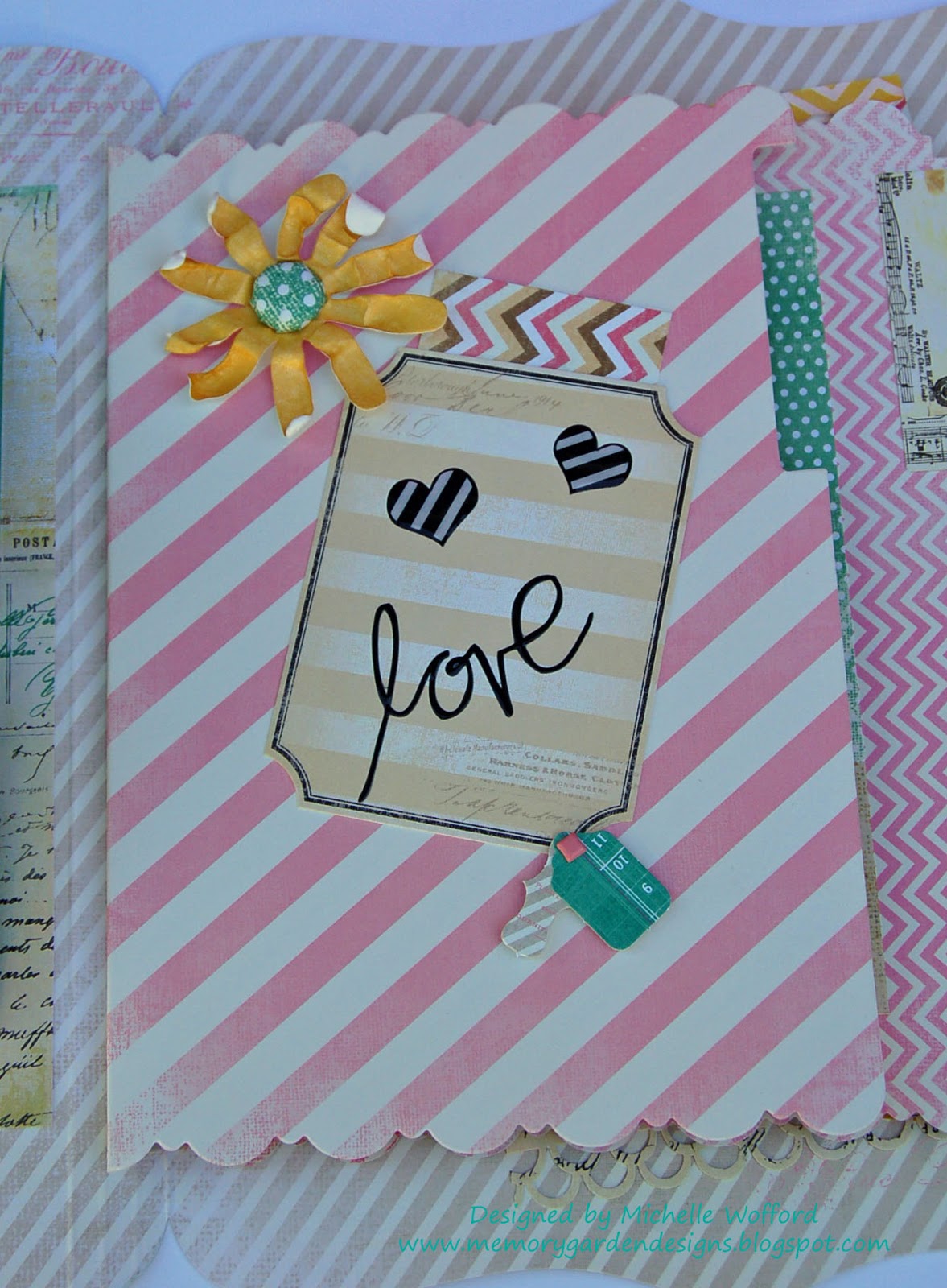 Memory Garden Designs: Heidi Swapp Memory File Folder - Part 2