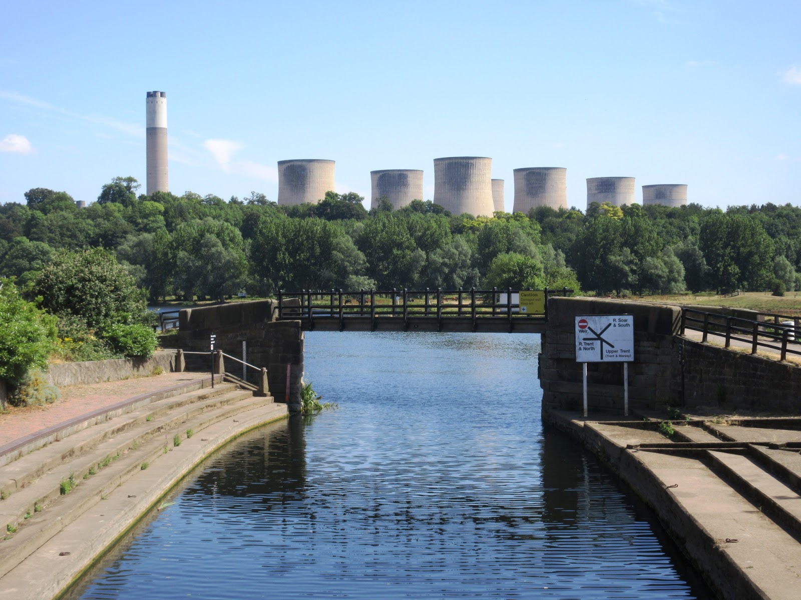 Liberal England: Five miles east of Shardlow: Trent Lock at Long Eaton
