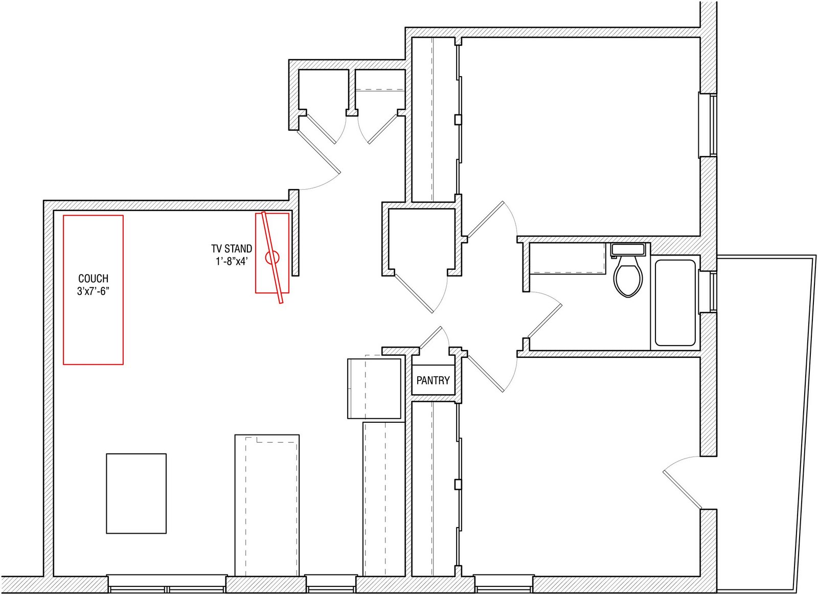 open studio: Floor Plan