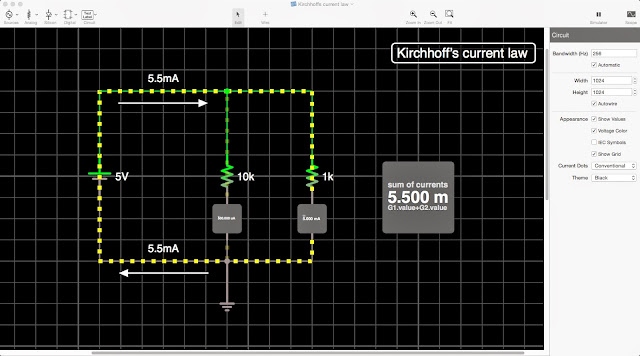 iCircuit, create and simulate electronic circuits – HomeHack