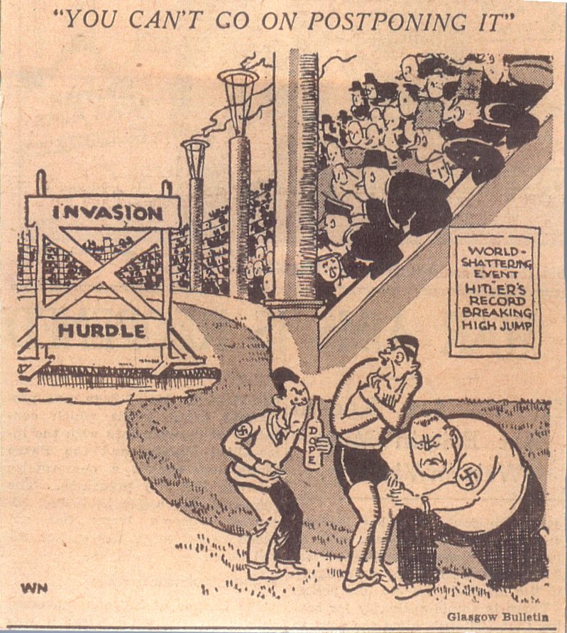 1941-1945. Wartime Political Cartoons