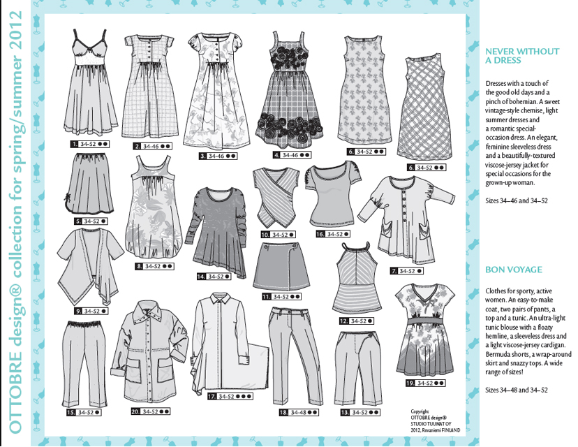 Ottobre Designs Women's SS 2012 Magazine