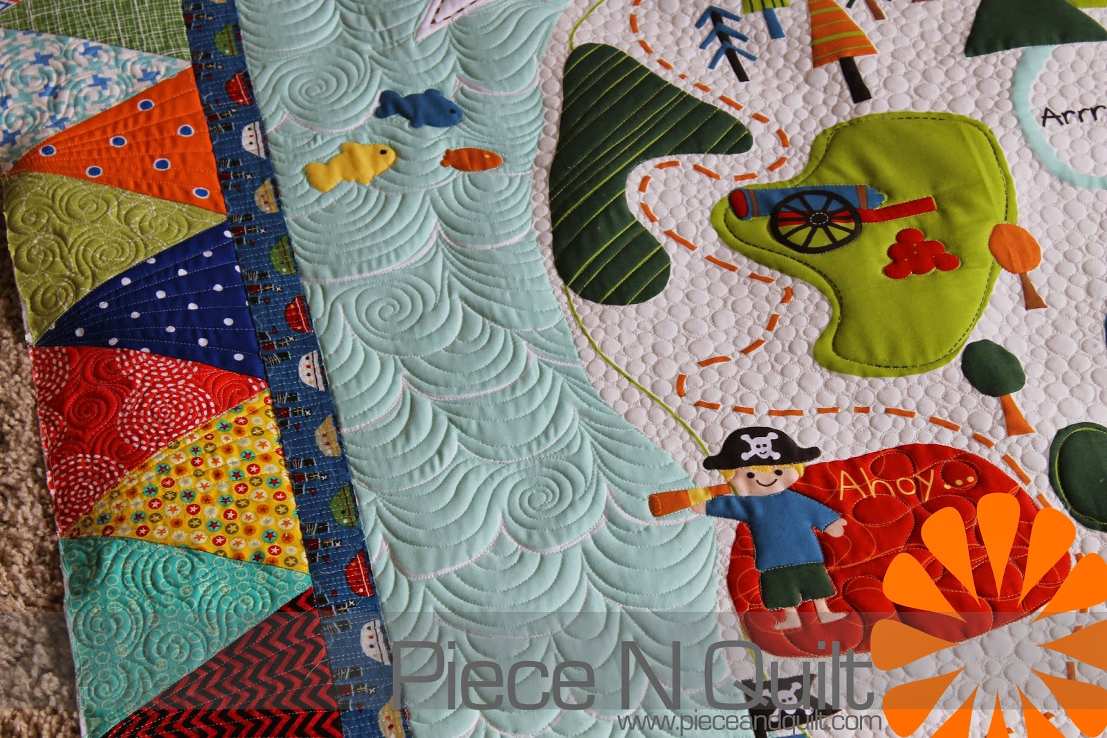 Piece N Quilt: Pirate Quilt