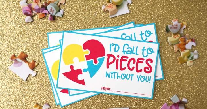Free Printable Puzzle Valentines | artsy-fartsy mama
