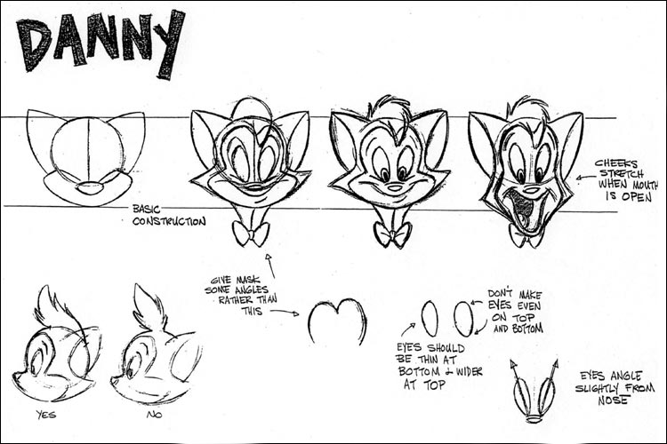 Flooby Nooby: Cats Don't Dance Model Sheets - Part 1