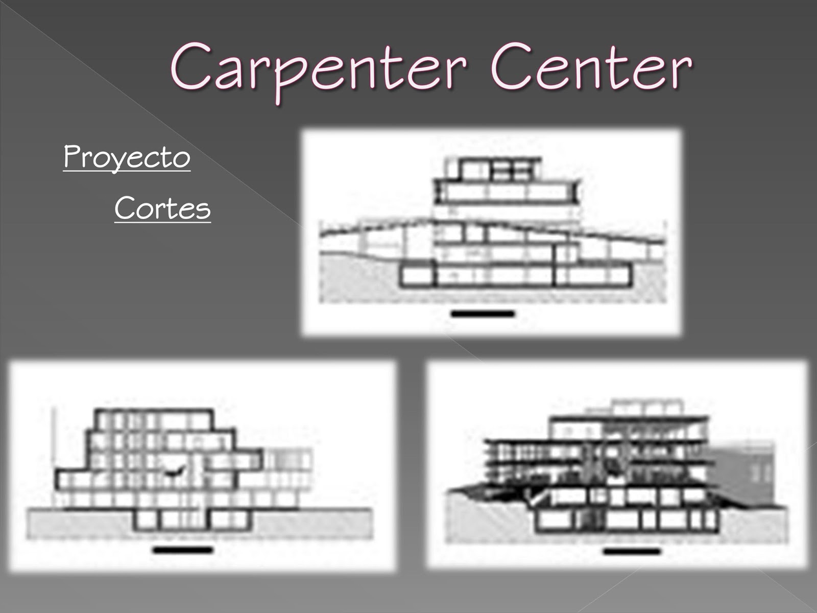 Diseño Arquitectónico III: Carpenter Center - Le Corbusier (Análisis de ...