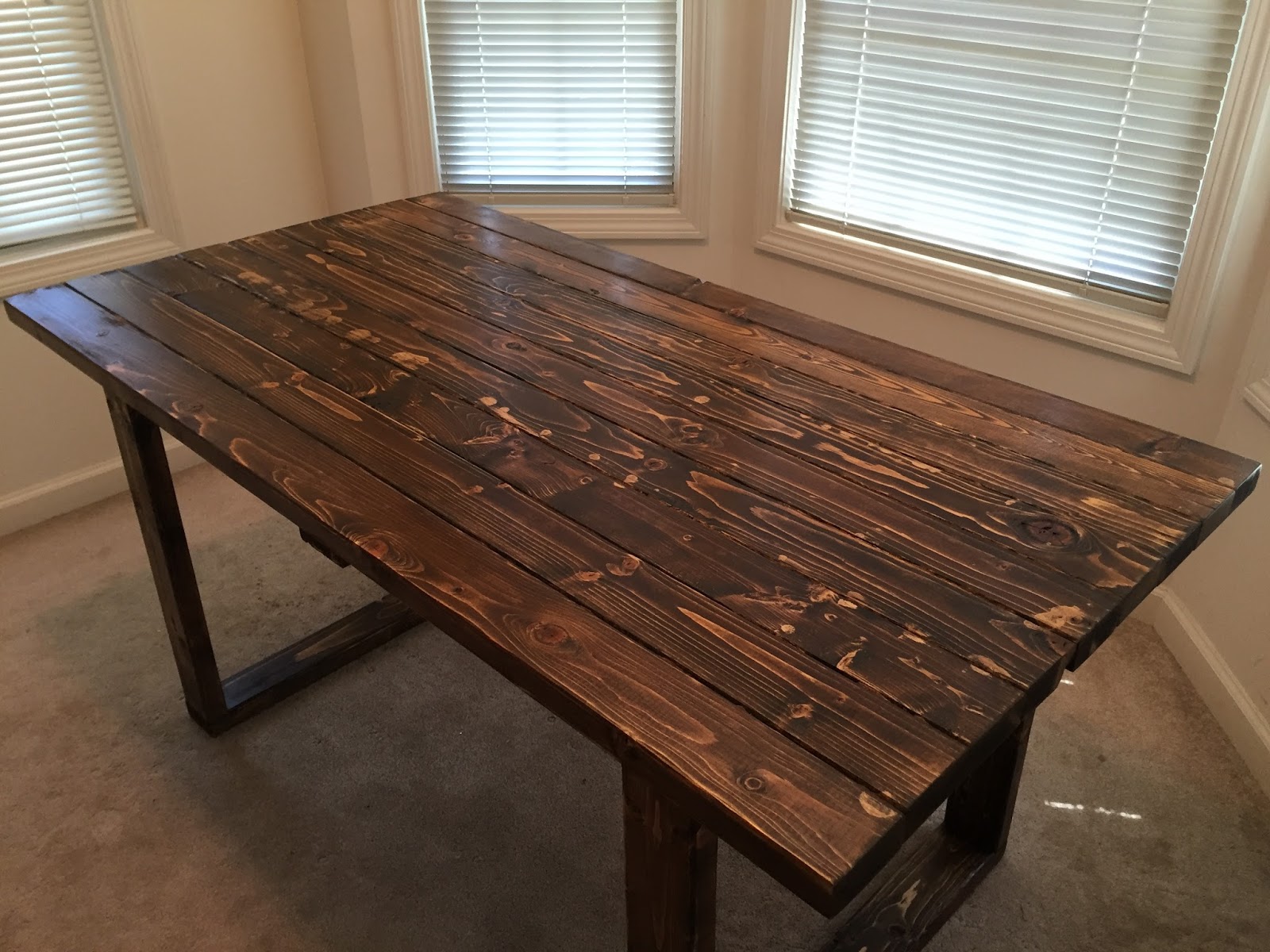 Drew Danielle Design: Handmade Dining Table