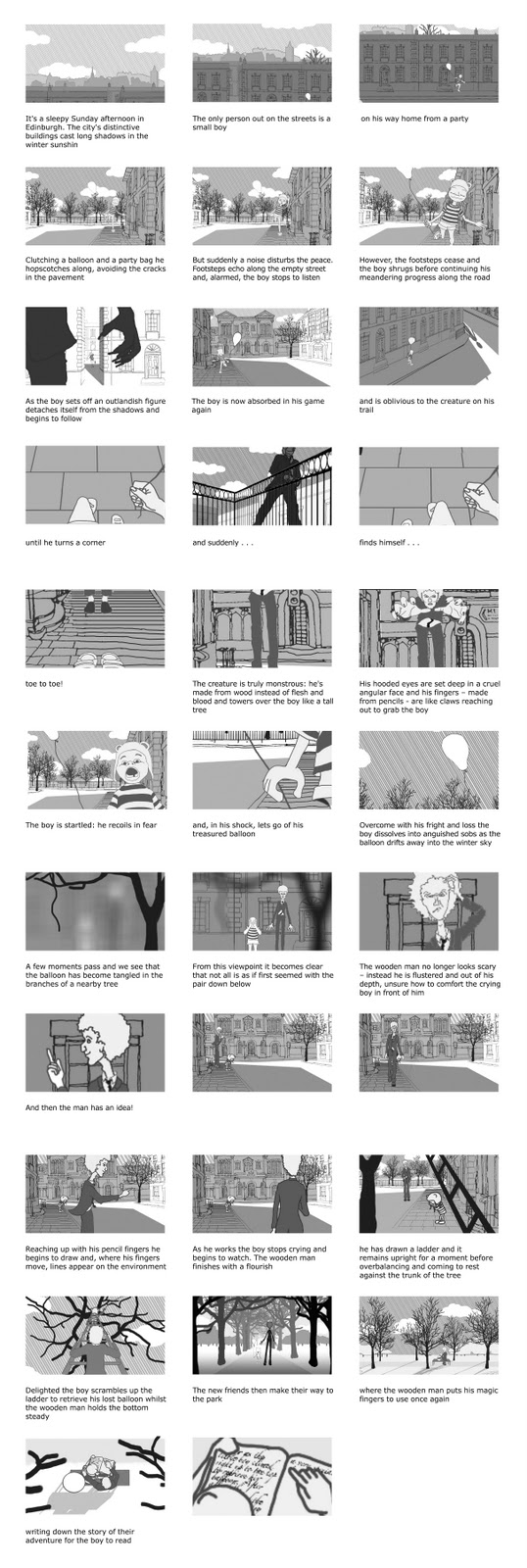 Exploring Animation: Storyboards