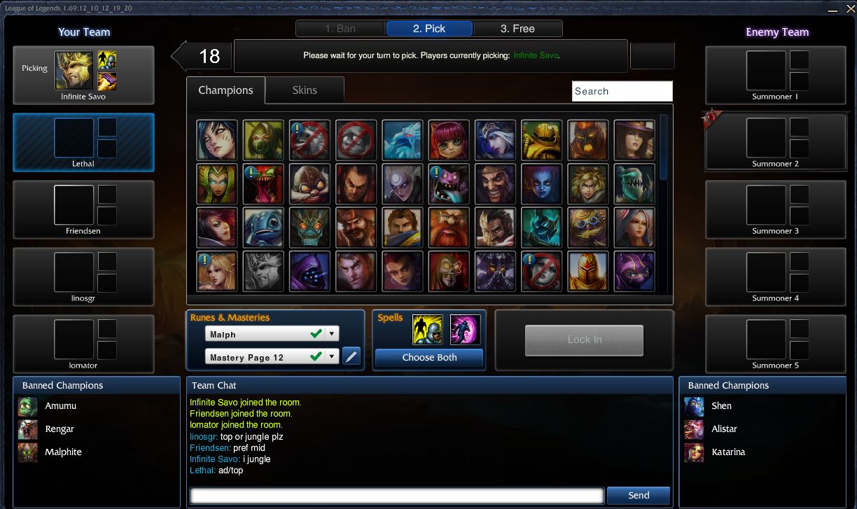 League Of Legends: 2)Type Of Games