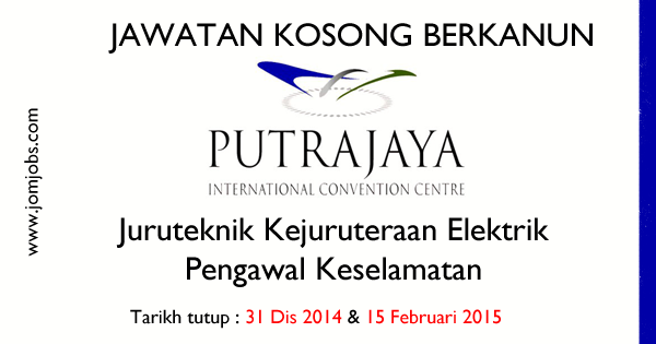 Jawatan Kosong Putrajaya International Convention Centre (PICC) Terkini ...
