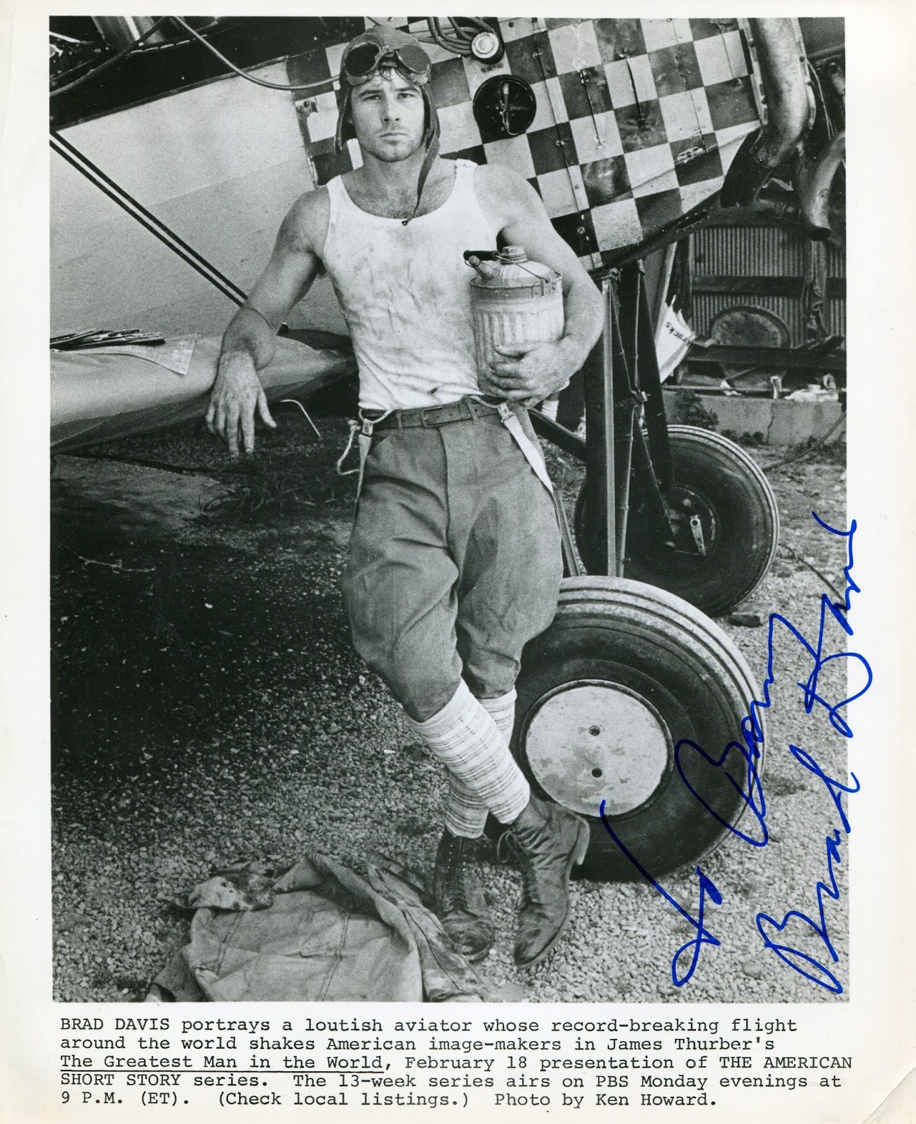 Biblioteca LGTTB "Oscar Hermes Villordo": Homenajes: Brad Davis