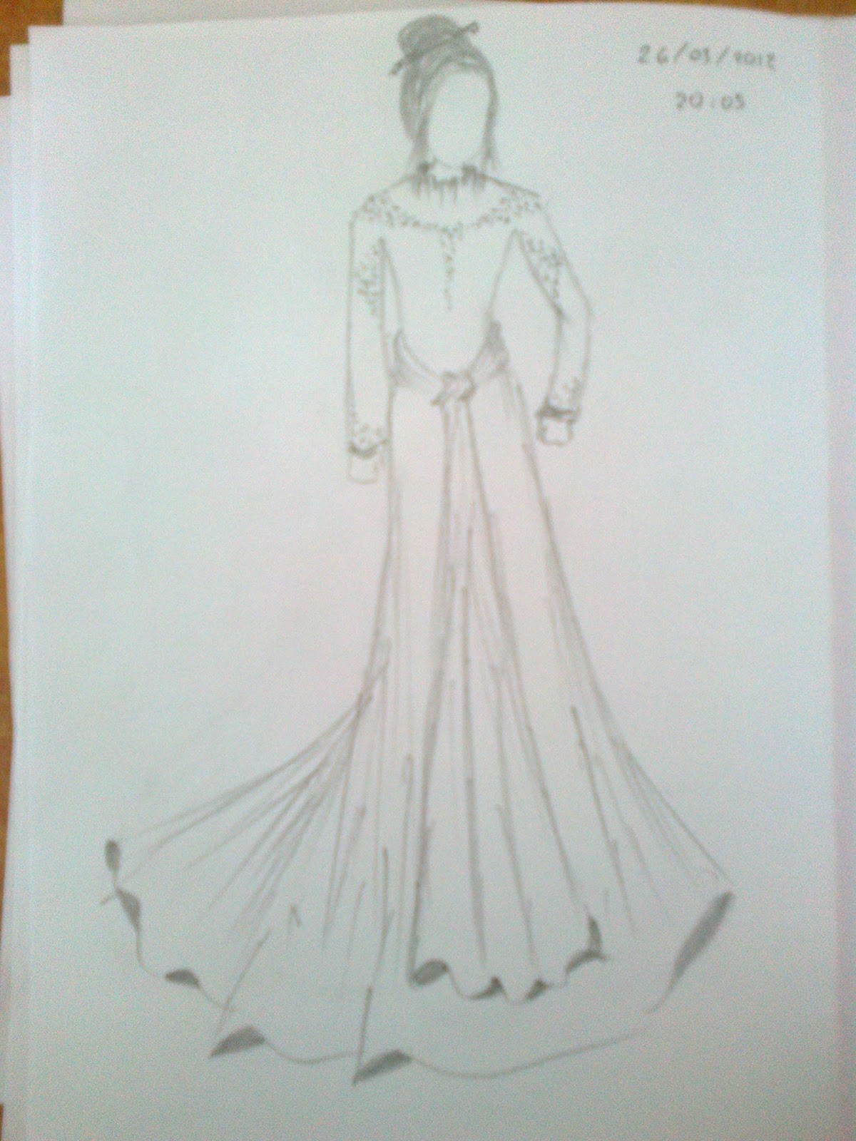 Kumpulan Contoh Gambar Sketsa Fashion Design - Informasi Masa Kini