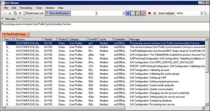 SharePoint 2010 ...: Troubleshooting tools, Part I: ULS viewer