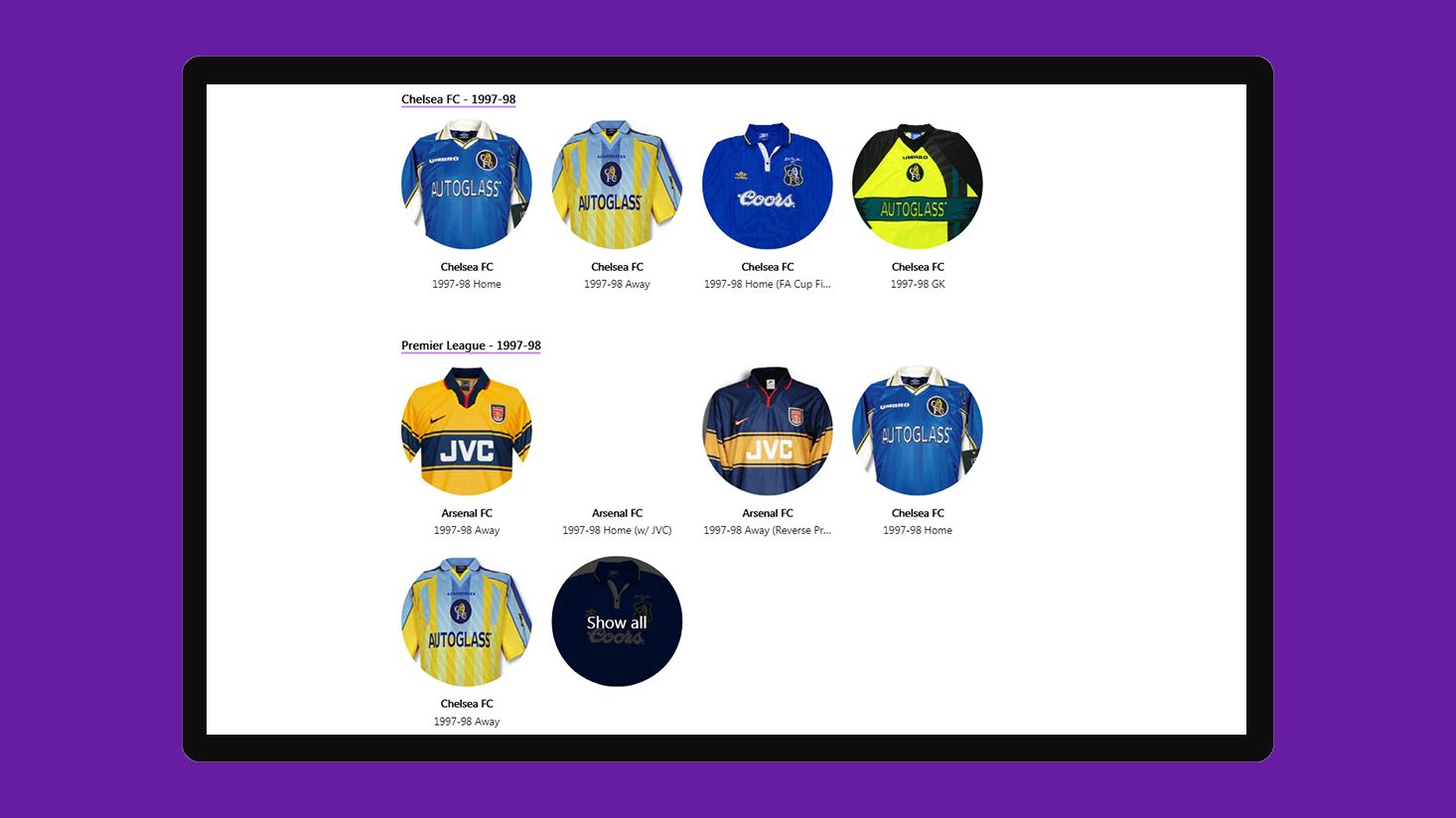 Introducing Football Kit Archive, A New Website About Classic Kits By ...
