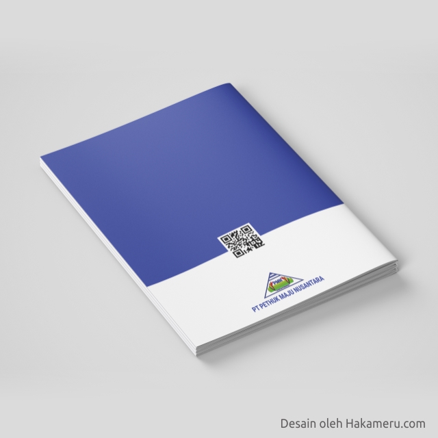 Desain Cover Company Profile PT Pethuk Maju Nusantara