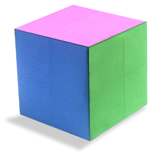 Origami Color Cube instruction - Easy Origami instructions For Kids