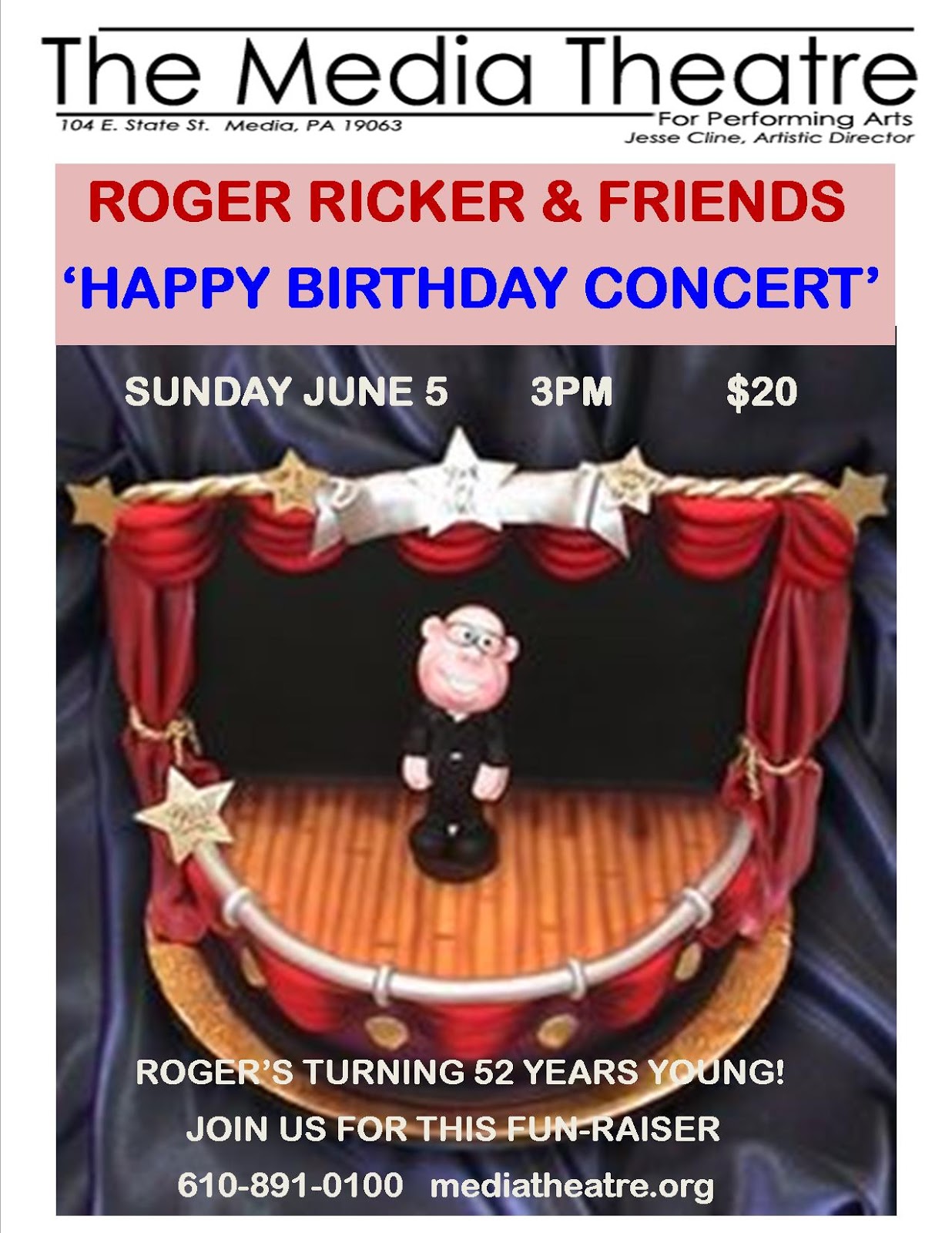 Media Theatre News!: MEDIA THEATRE HAS ROGER RICKER & FRIENDS 'HAPPY ...