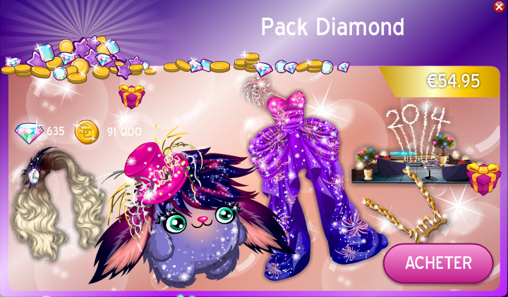Le Paparazzi de MSP: Le nouveau Pack Diamond