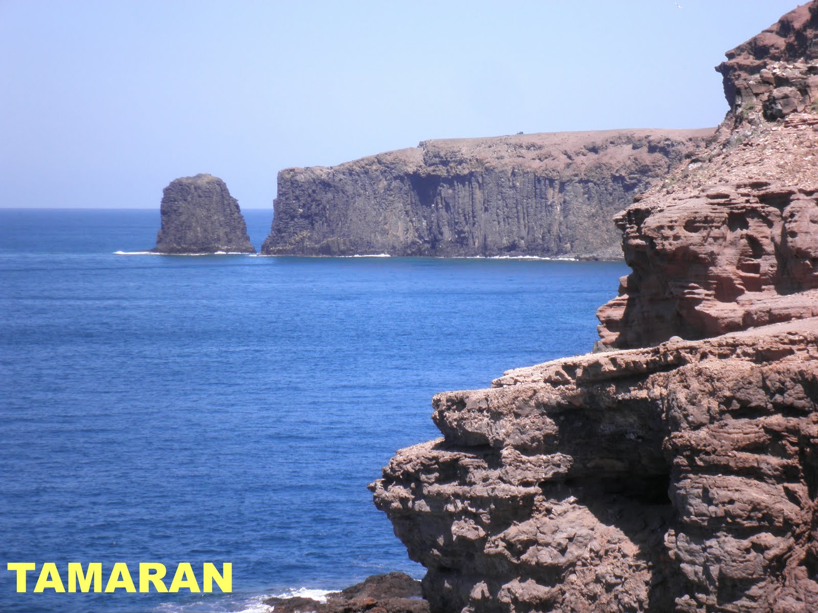 TAMARAN: GALDAR ACANTILADOS EN TAMARAN