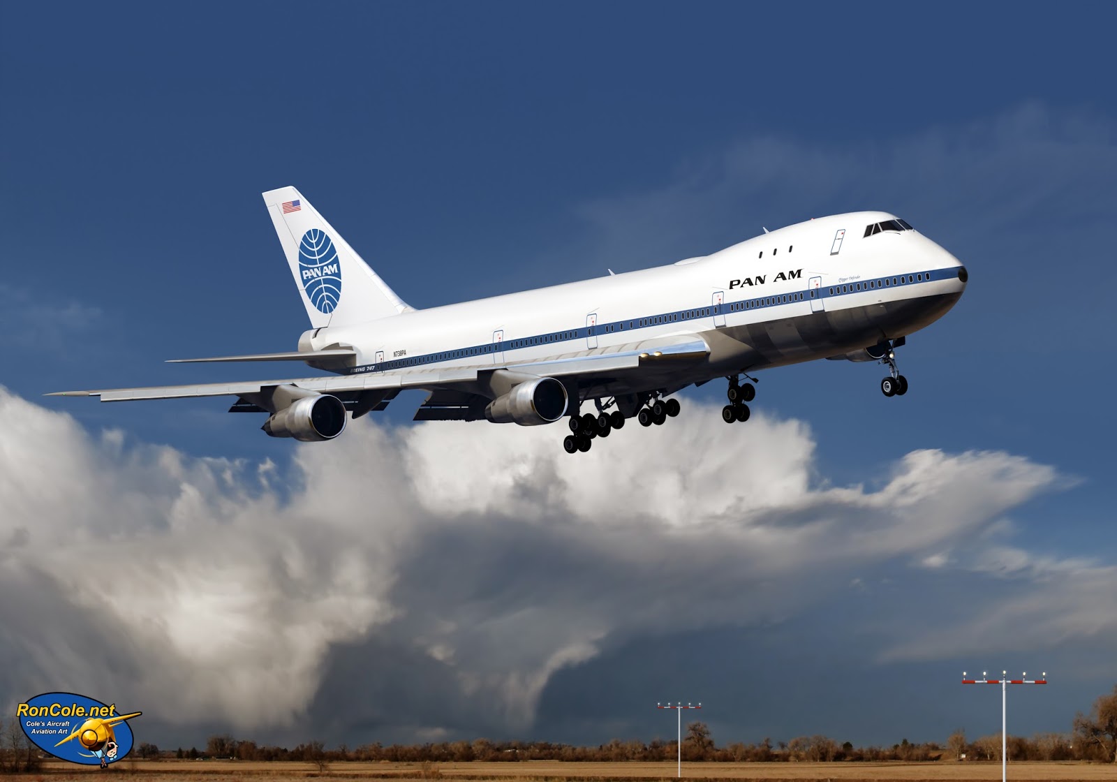 Aviation Art of Ron Cole & Cole's Aircraft: Pan American Airlines in ...