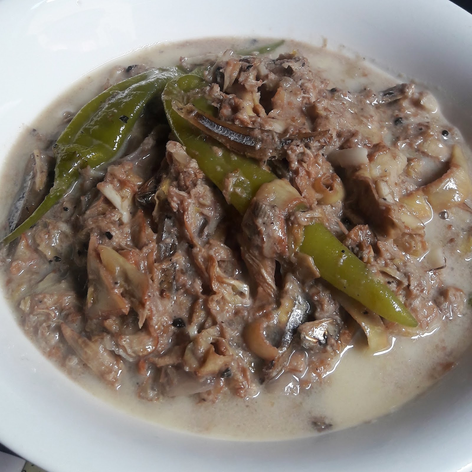 GINATAANG PUSO NG SAGING RECIPE