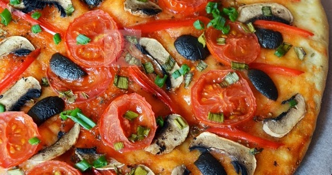 Pizza de post - CAIETUL CU RETETE