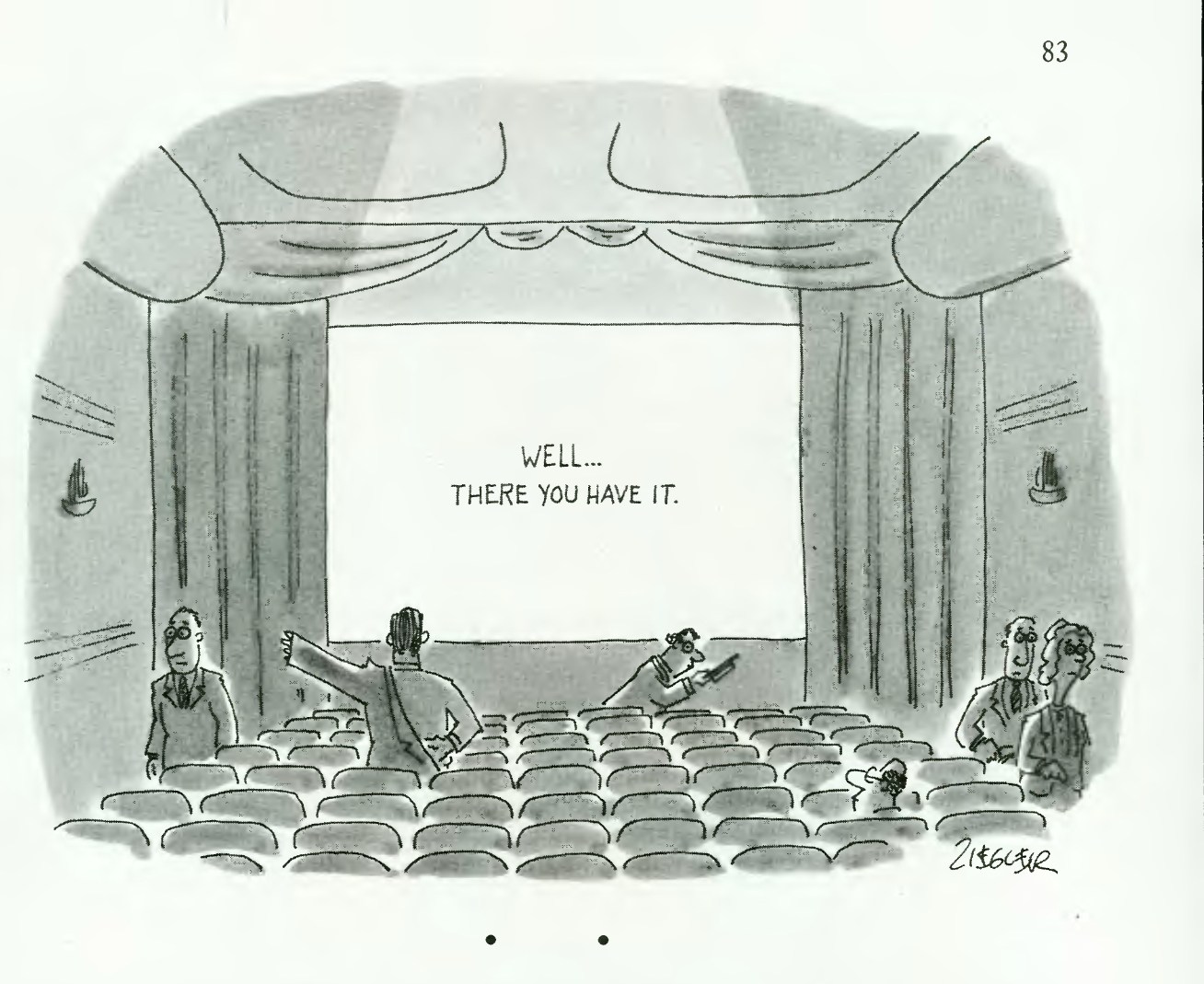 Attempted Bloggery: Jack Ziegler: "That's All, Folks!"
