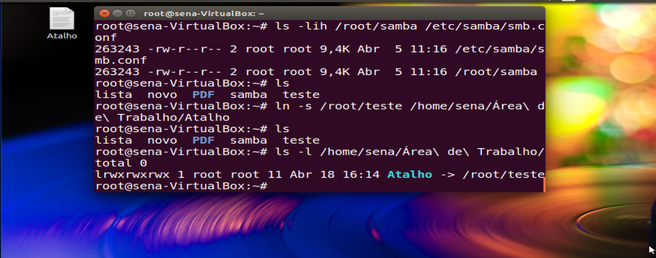 Linux - Soft links ou Links Simbólicos