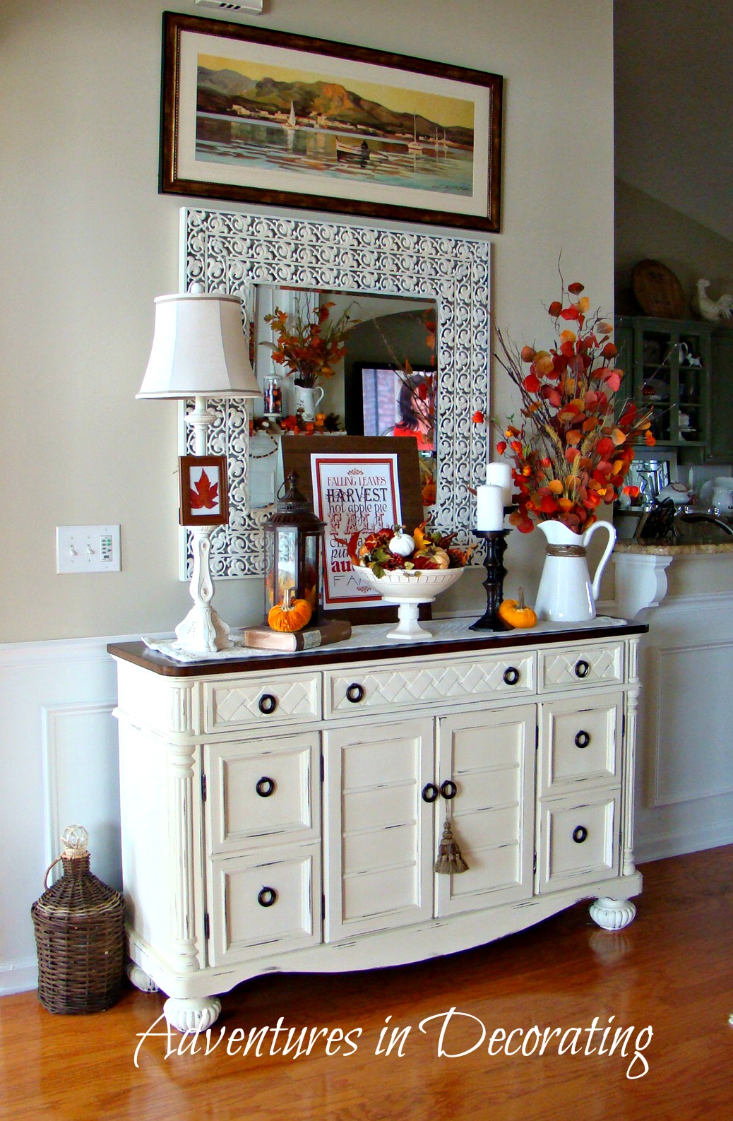 Adventures in Decorating: Fall Buffet