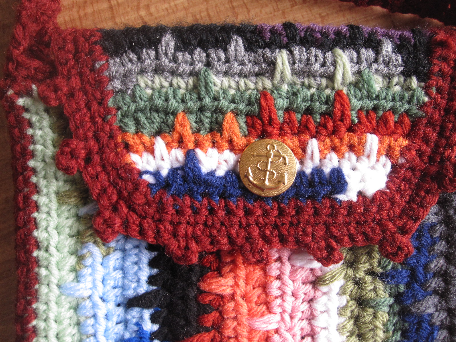 Lively Crochet - Rhythmic Youth: Mini Swatch Purse