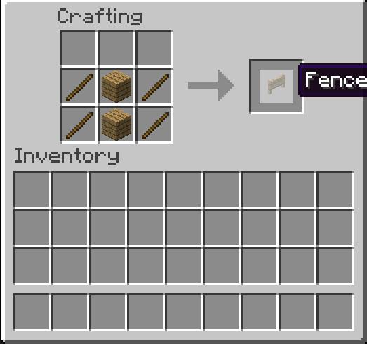 Crafting Tutoriais: Minecraft - Como fazer cerca e cerca que abre