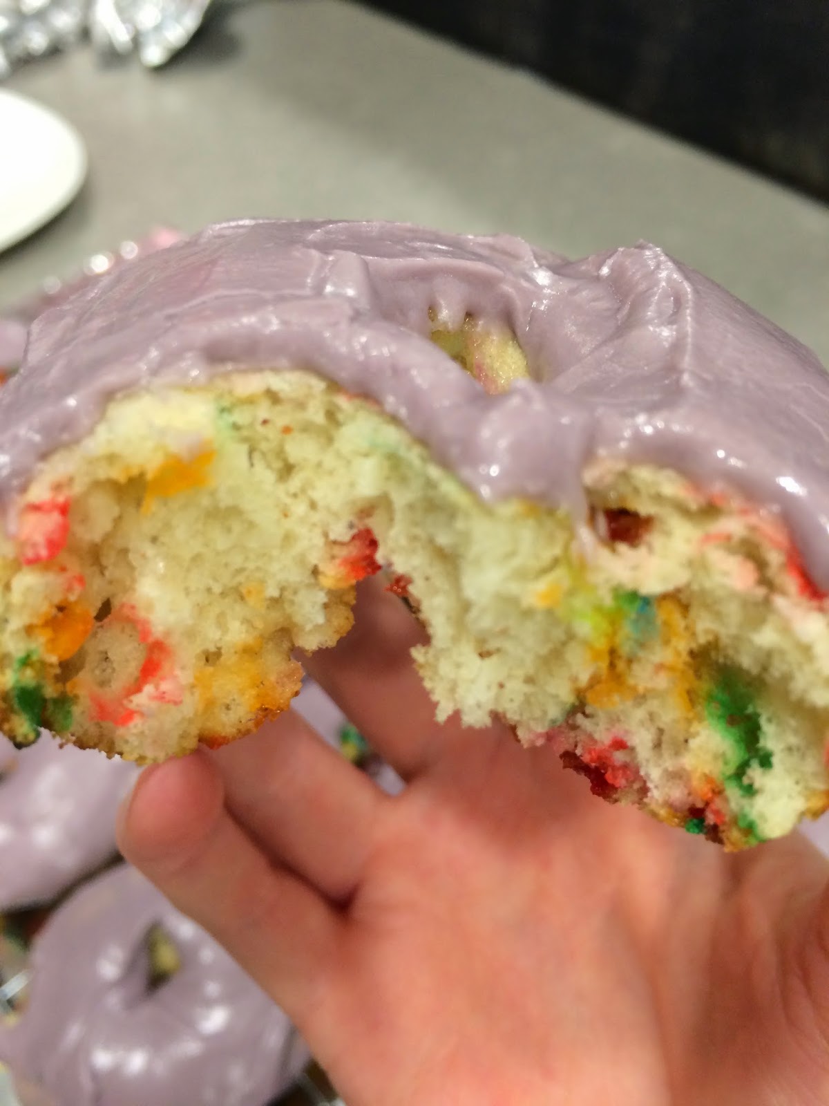 Tangled Elegance: Confetti Donuts