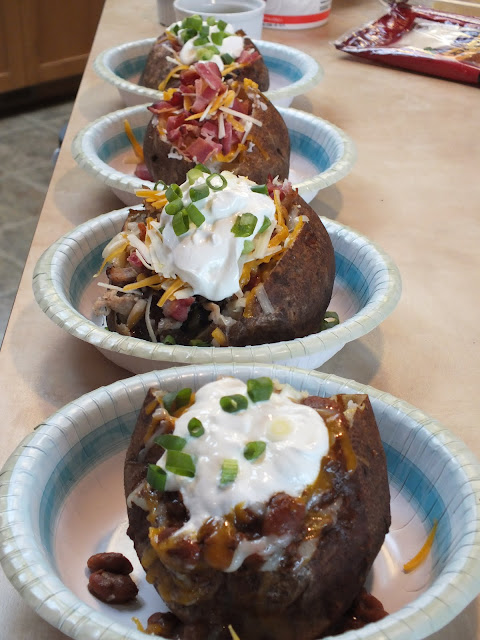CJ's Kitchen: Casual Entertaining: Baked Potato Bar