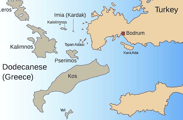 Cookenjoy: TENSION NEAR THE GREEK ISLAND OF IMIA