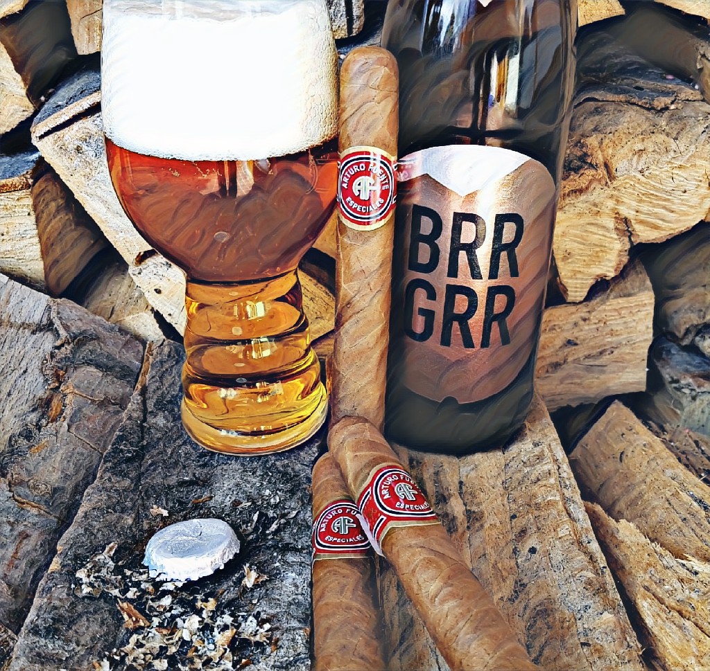 Cigarand(Craft)Beer: AND UNION “BRR GRR” and Arturo Fuente „Especiales“