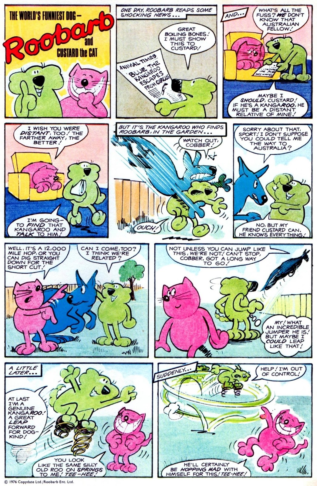 CRIVENS! COMICS & STUFF!: ROOBARB & CUSTARD...