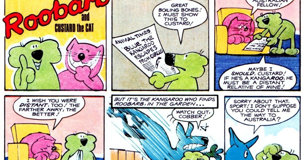 CRIVENS! COMICS & STUFF!: ROOBARB & CUSTARD...