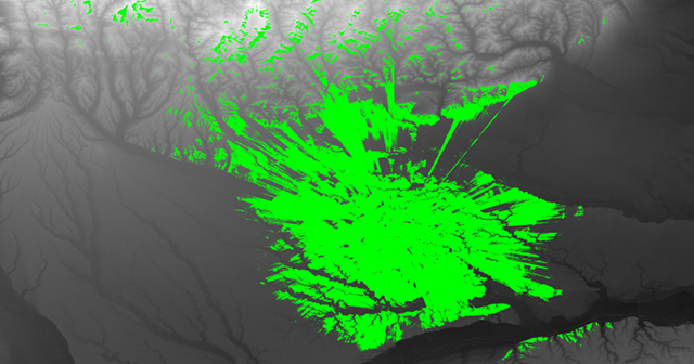 Compile and setup RF coverage prediction software SPLAT! · One Transistor
