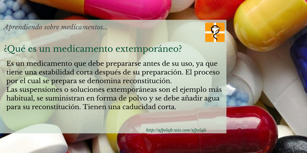 UFPE Hospital La Fe: Aprendiendo sobre medicamentos... ¿Qué es un ...