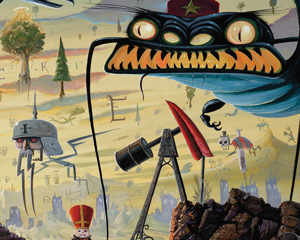 INSIDE THE ROCK POSTER FRAME BLOG: Joe Vaux Blackend - Limited Edition ...