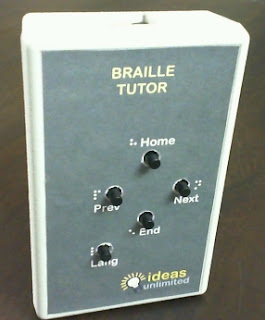 Ideas Unlimited, Mysore: Concept: Braille Tutor with Sound playback support